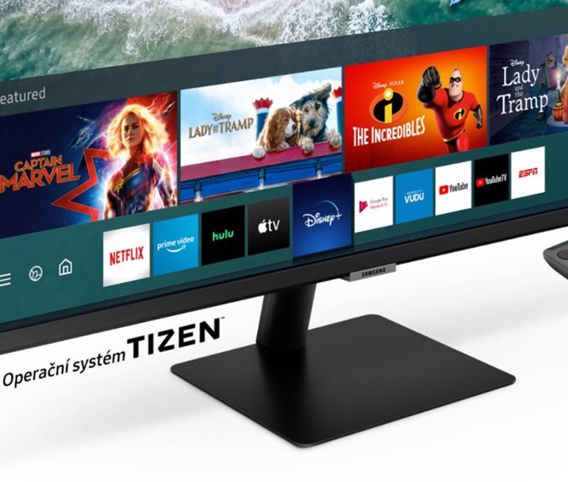 Samsung Smart Monitor (AKCE): O2 TV HBO a Sport Pack na 4 měsíce zdarma ...