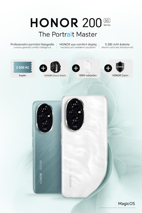 Startují předobjednávky telefonů Honor 200 a Honor 200 Pro. Jedna z ...