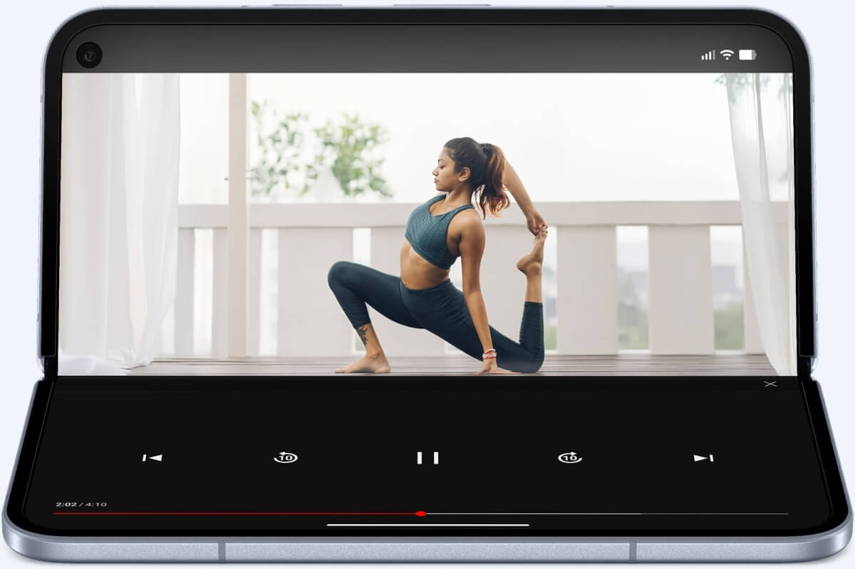 Das erste flexible Smartphone mit IP68. Das Google Pixel 10 Pro Fold verfügt über eine ...