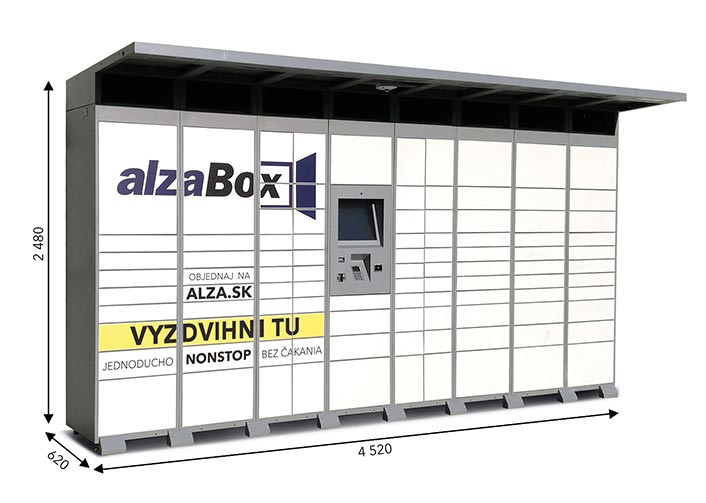 AlzaBox - schránky pre vyzdvihnutie tovarov | Alza.sk
