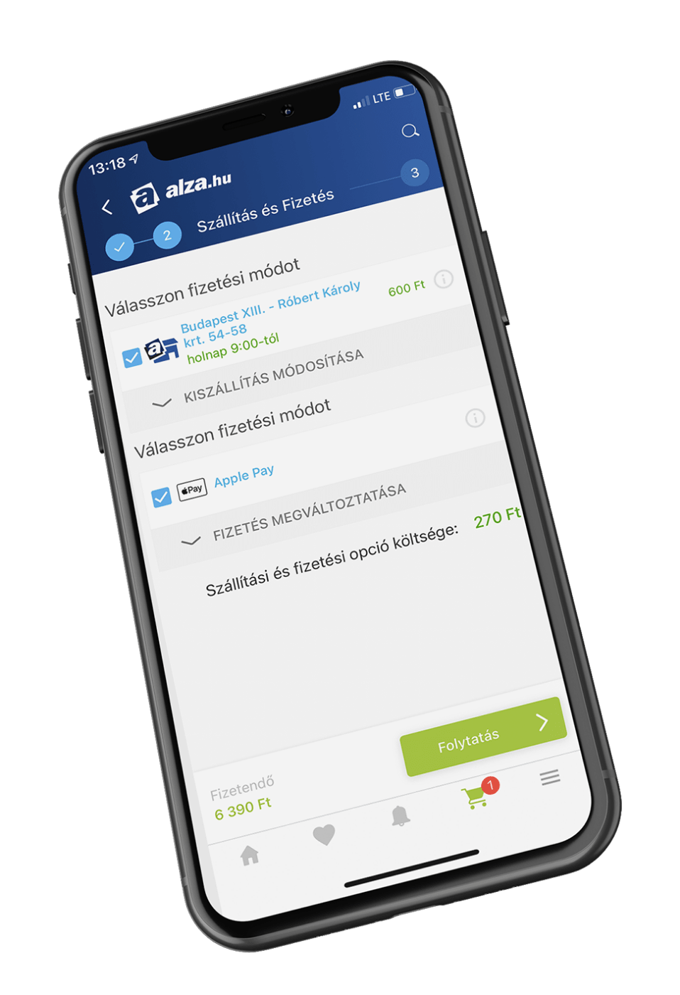 Alza.hu mobilalkalmazás