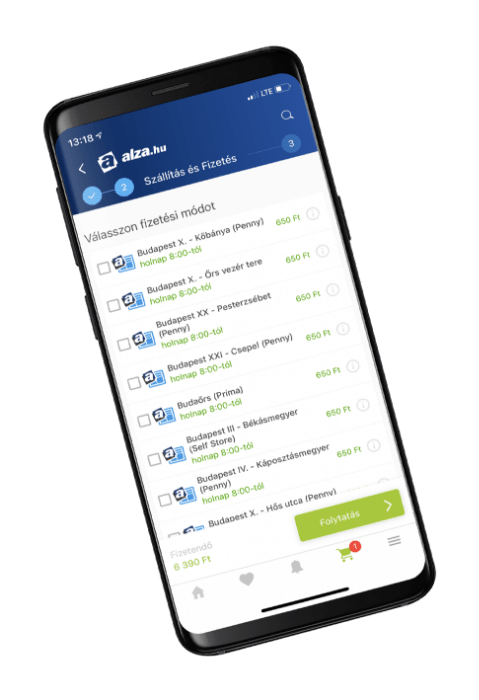 Alza.hu mobilalkalmazás