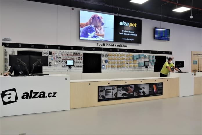 Pobočka Showroom Praha 5 Zličín - Chrášťany (centrální sklad) | Alza.cz