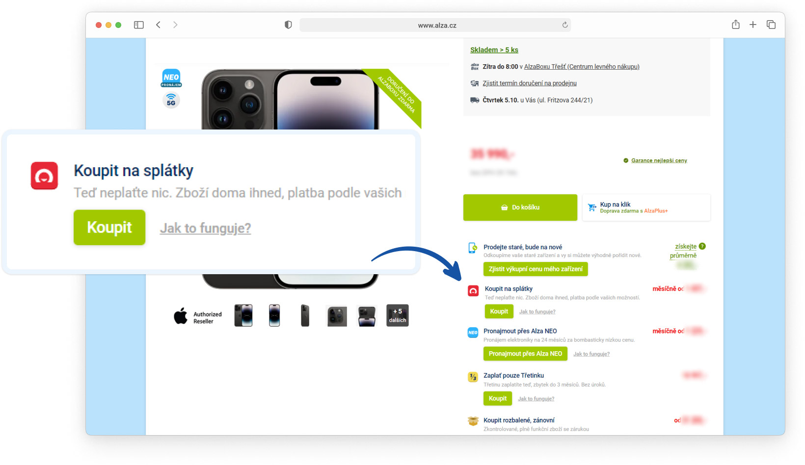 Nákup na Splátky na Alza.cz | Alza.cz