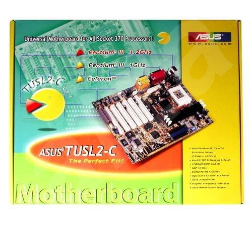 ASUS TUSL2-C i815 AGP ATA/100 ATX S370 - Základní deska | Alza.cz