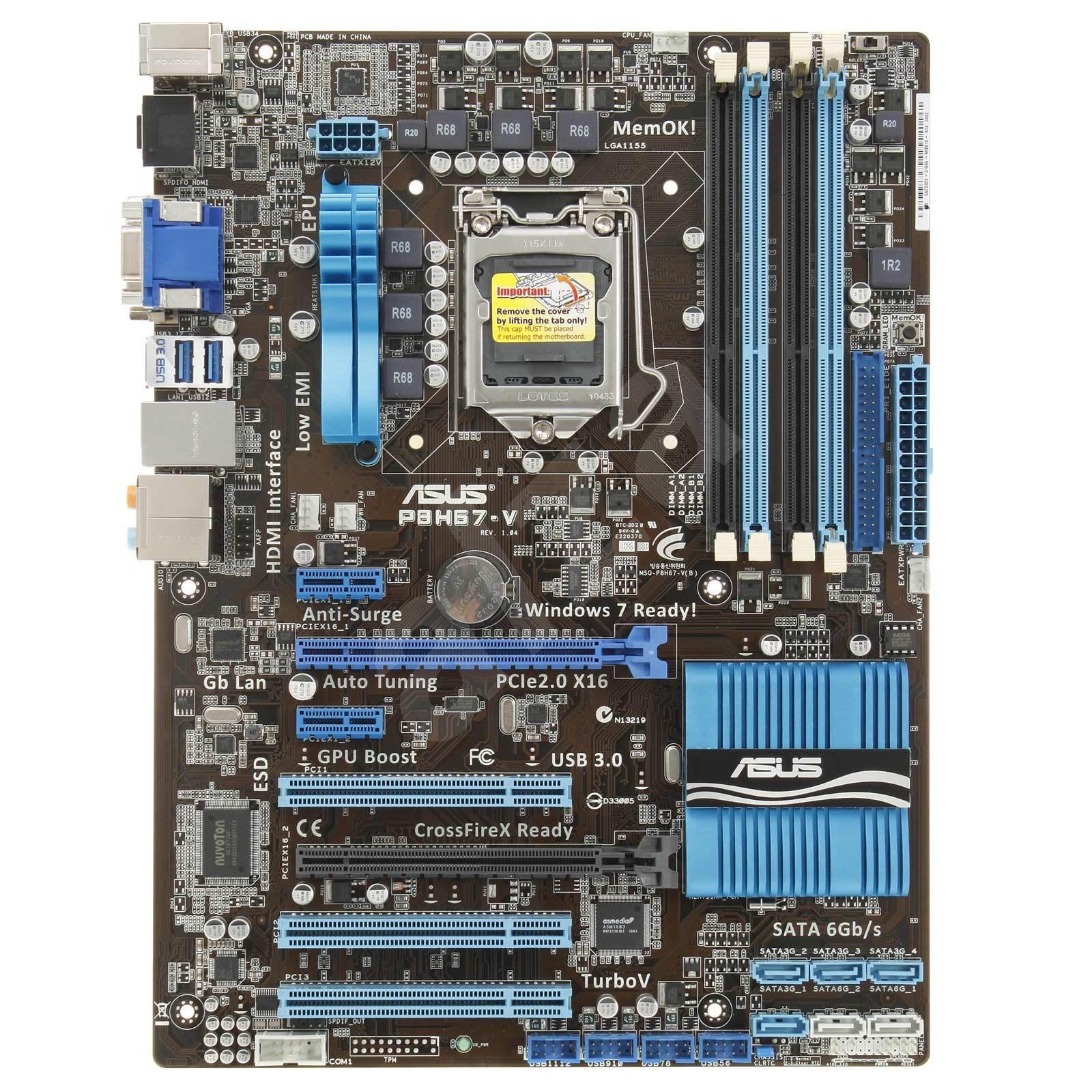 ASUS P8H67-V stepping B2 - Základní deska | Alza.cz