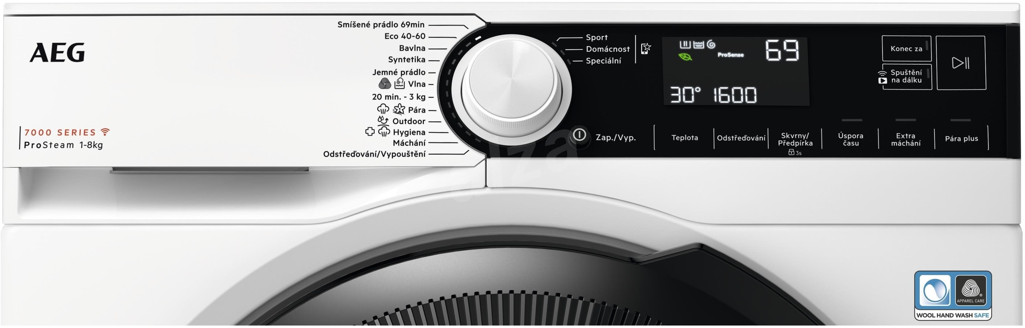 AEG 7000 ProSteam® LFR73864CC - Pračka | Alza.cz