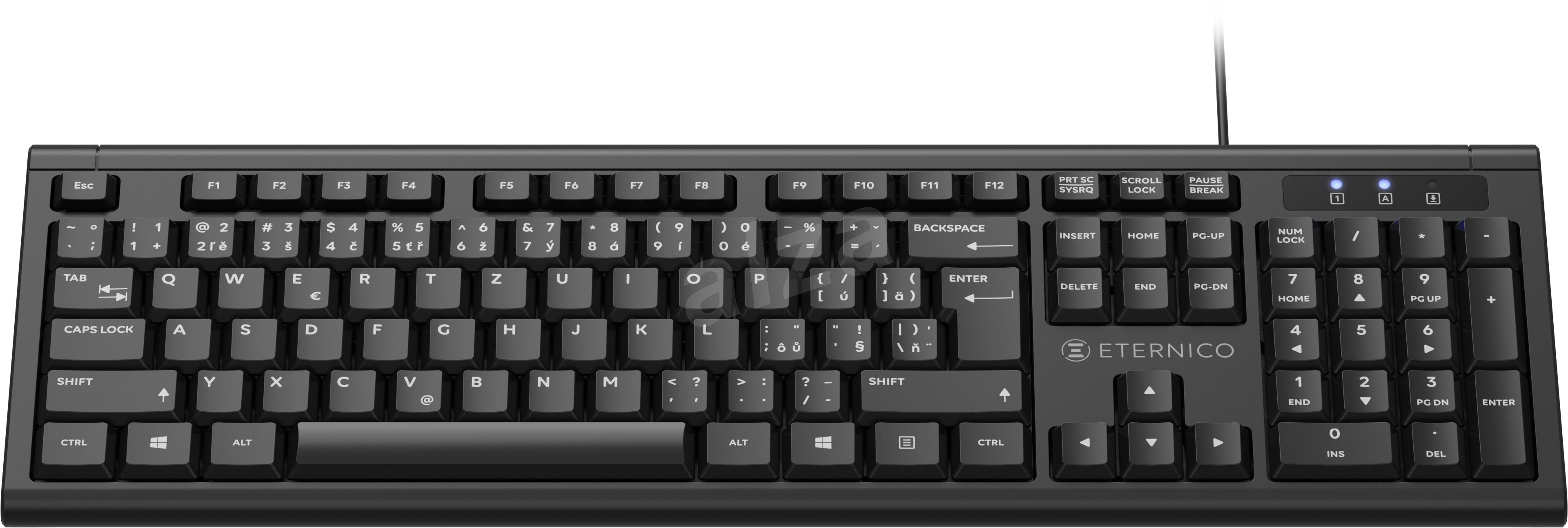 Eternico Essential Keyboard Wired KD1000 - CZ/SK za 149 Kč - Klávesnice ...