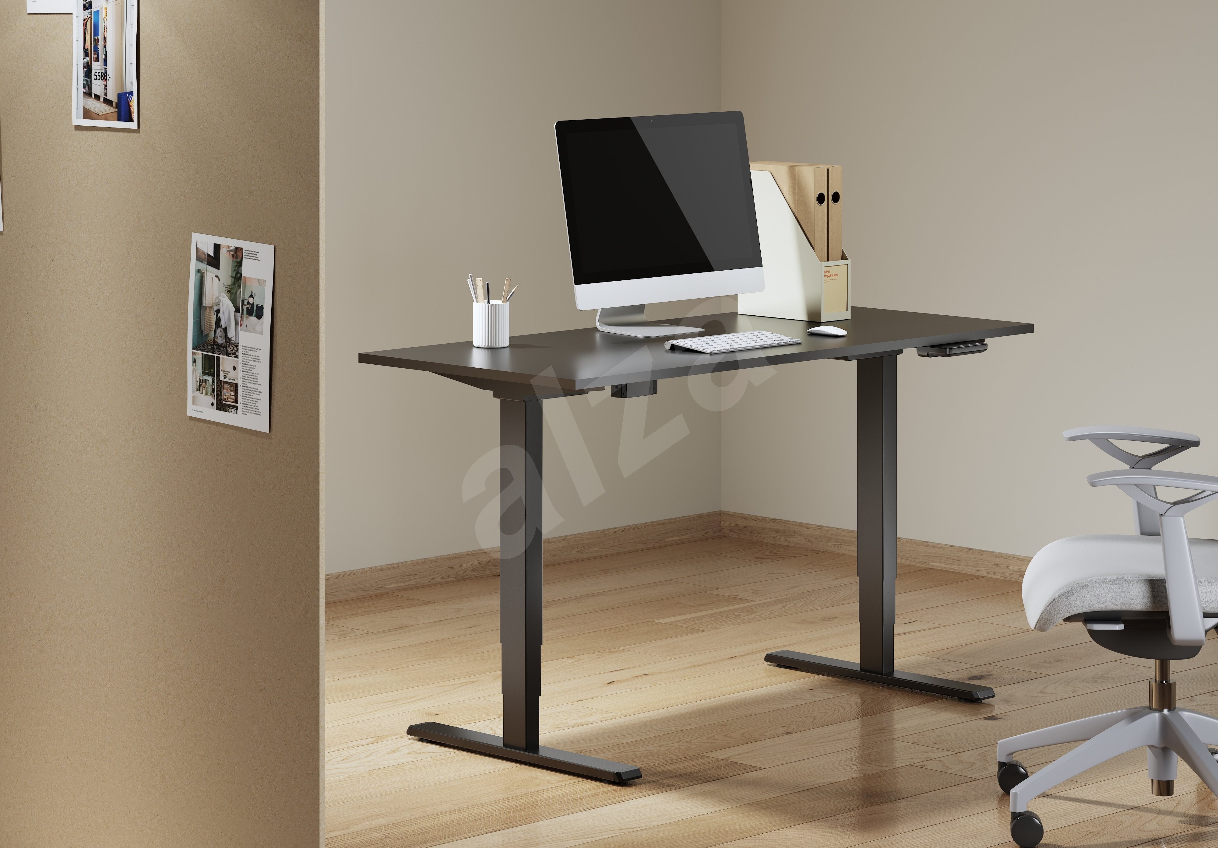 AlzaErgo Table ET1 Essential černý za 6 990 Kč - Výškově nastavitelný ...