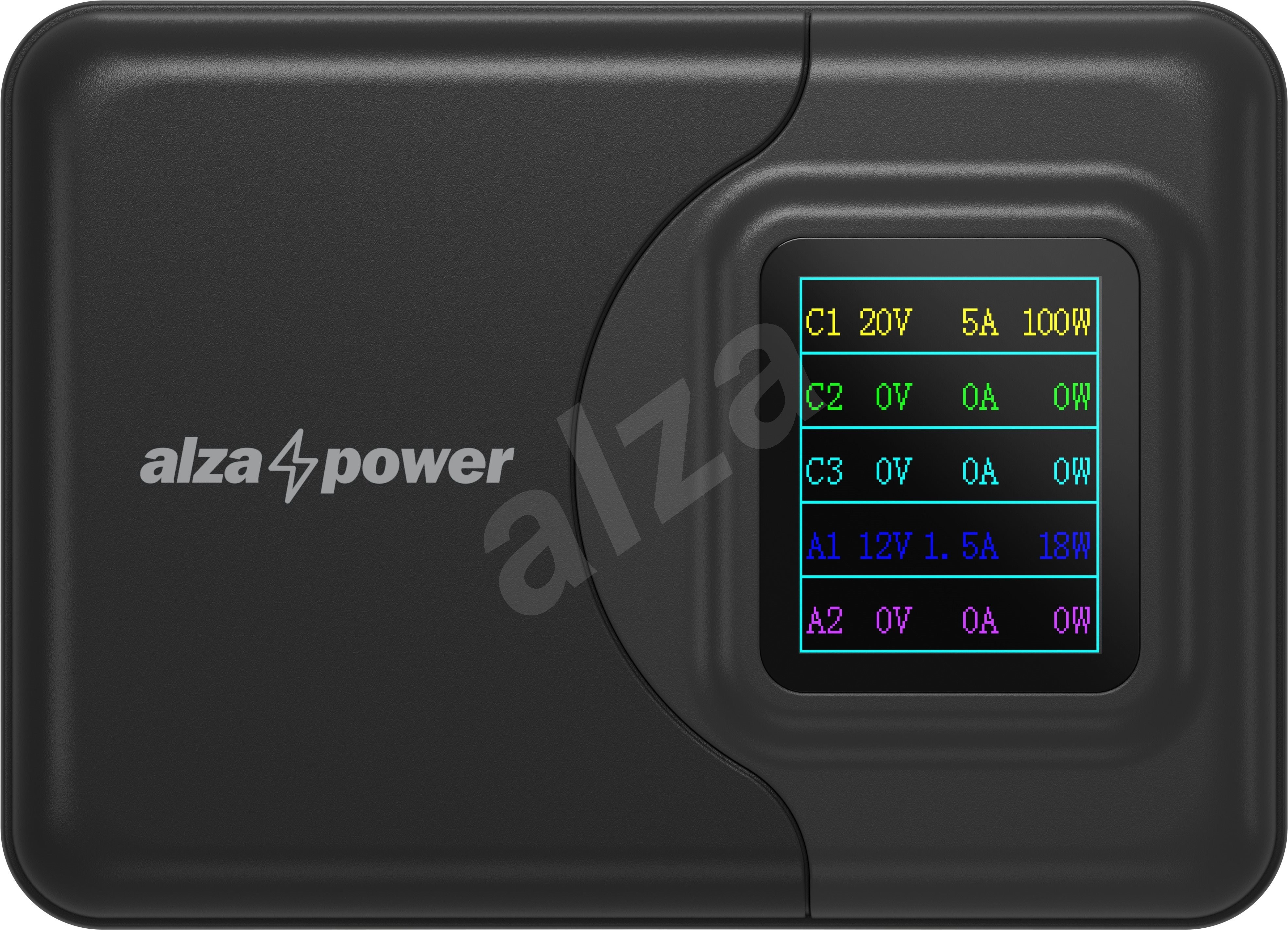 AlzaPower M500 Digital Display Multi Ultra Charger 200W černý od 1 346 ...