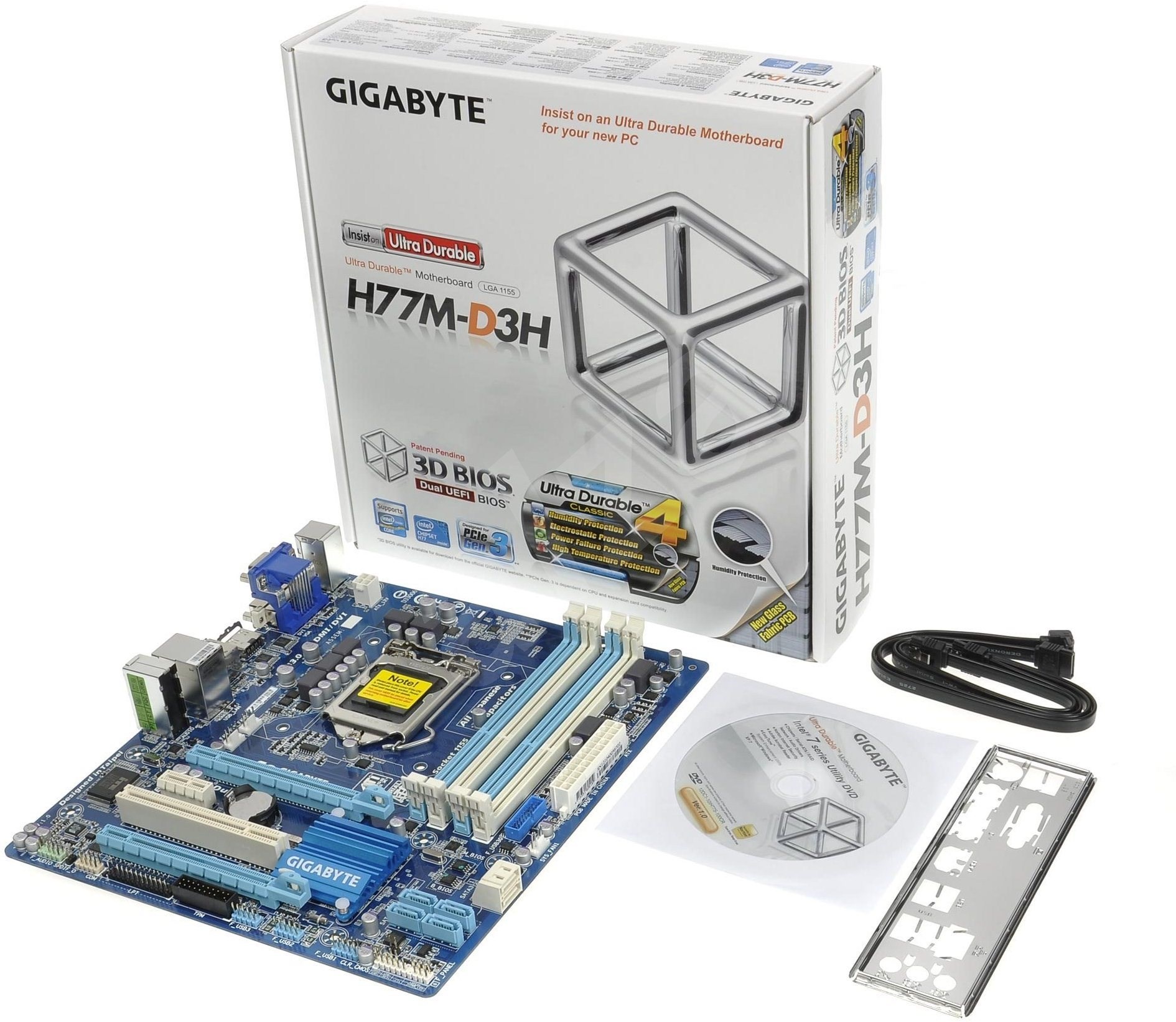 GIGABYTE H77M-D3H - Základní deska | Alza.cz