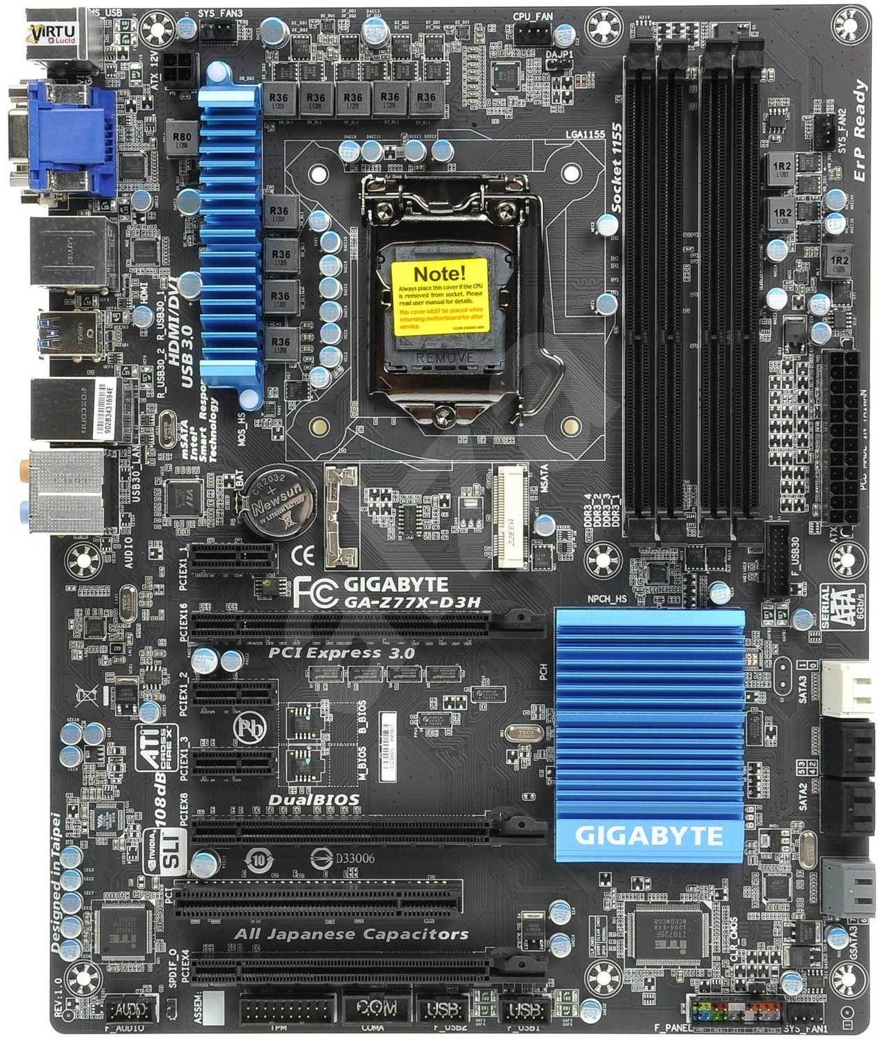 GIGABYTE Z77X-D3H - Základní deska | Alza.cz