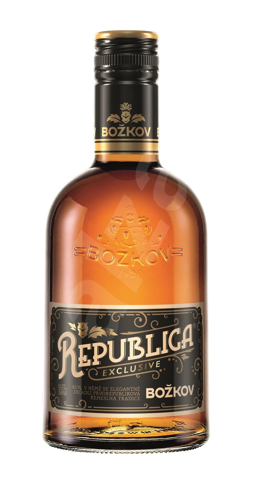 Božkov Republica Exclusive 8Y 0,5l 38 % - Rum | Alza.cz