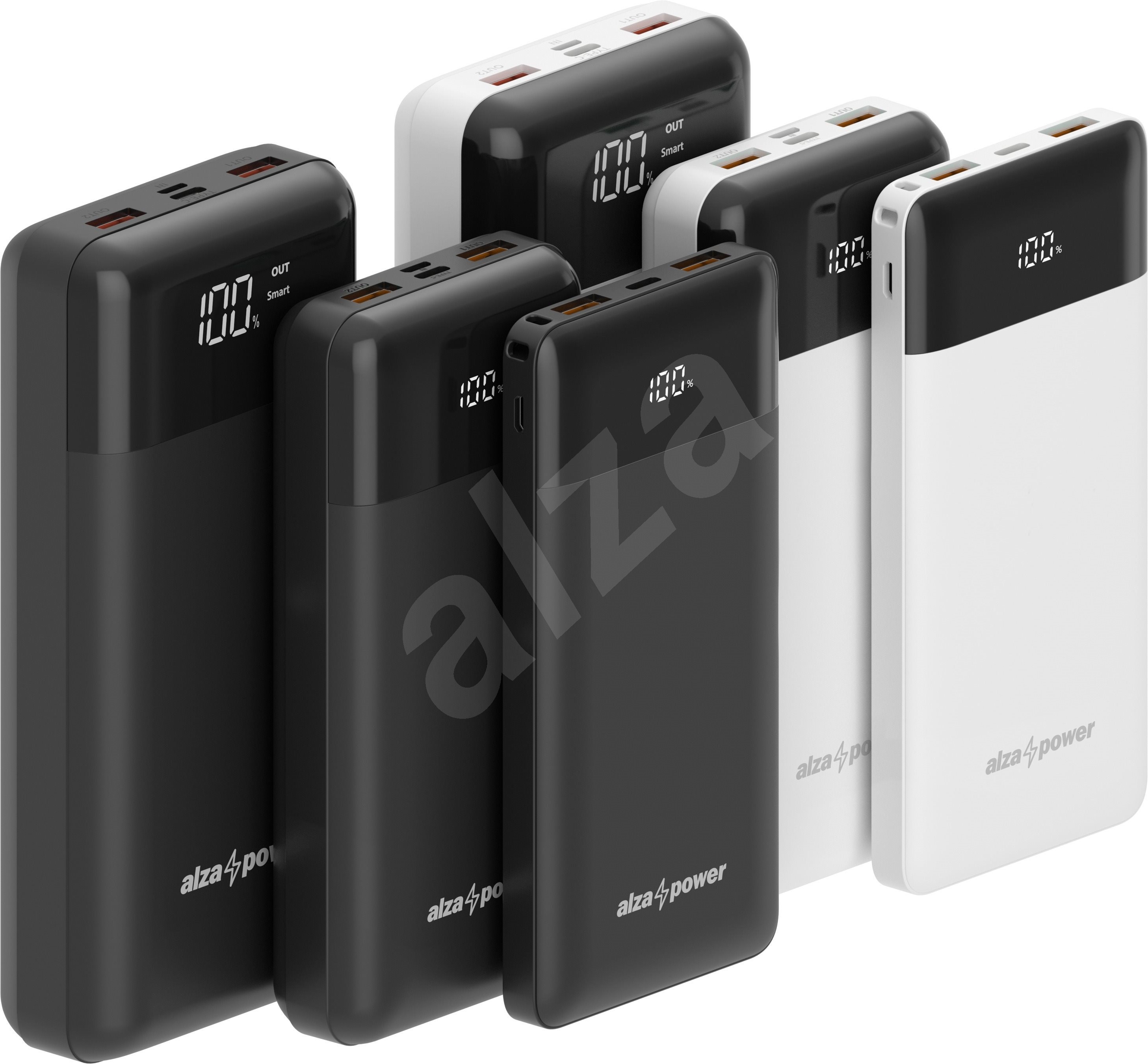 AlzaPower Parade 20000mAh Power Delivery (22,5W) bílá od 809 Kč ...