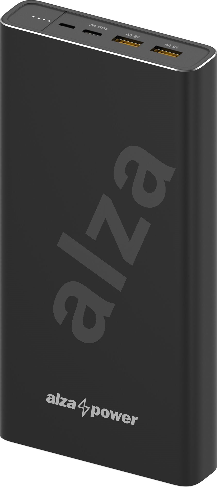 AlzaPower Metal 40000mAh Fast Charge + PD3.0 (100W) černá od 2 249 Kč ...