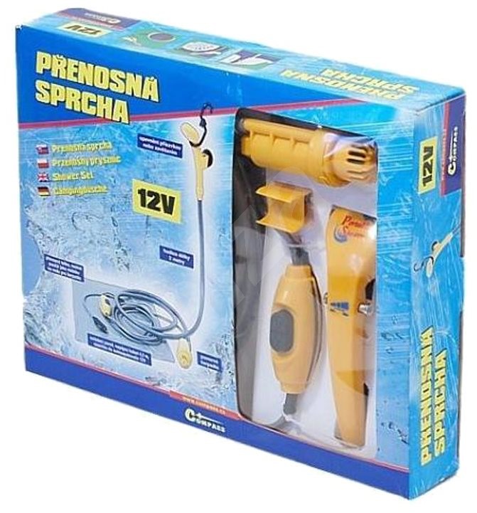 COMPASS Přenosná sprcha 12V - Kempingová sprcha | Alza.cz