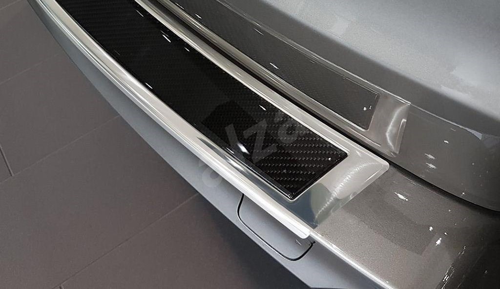 AVISA Kryt prahu zadních dveří BMW X5 F15 - nerez / karbon - Ochranná ...
