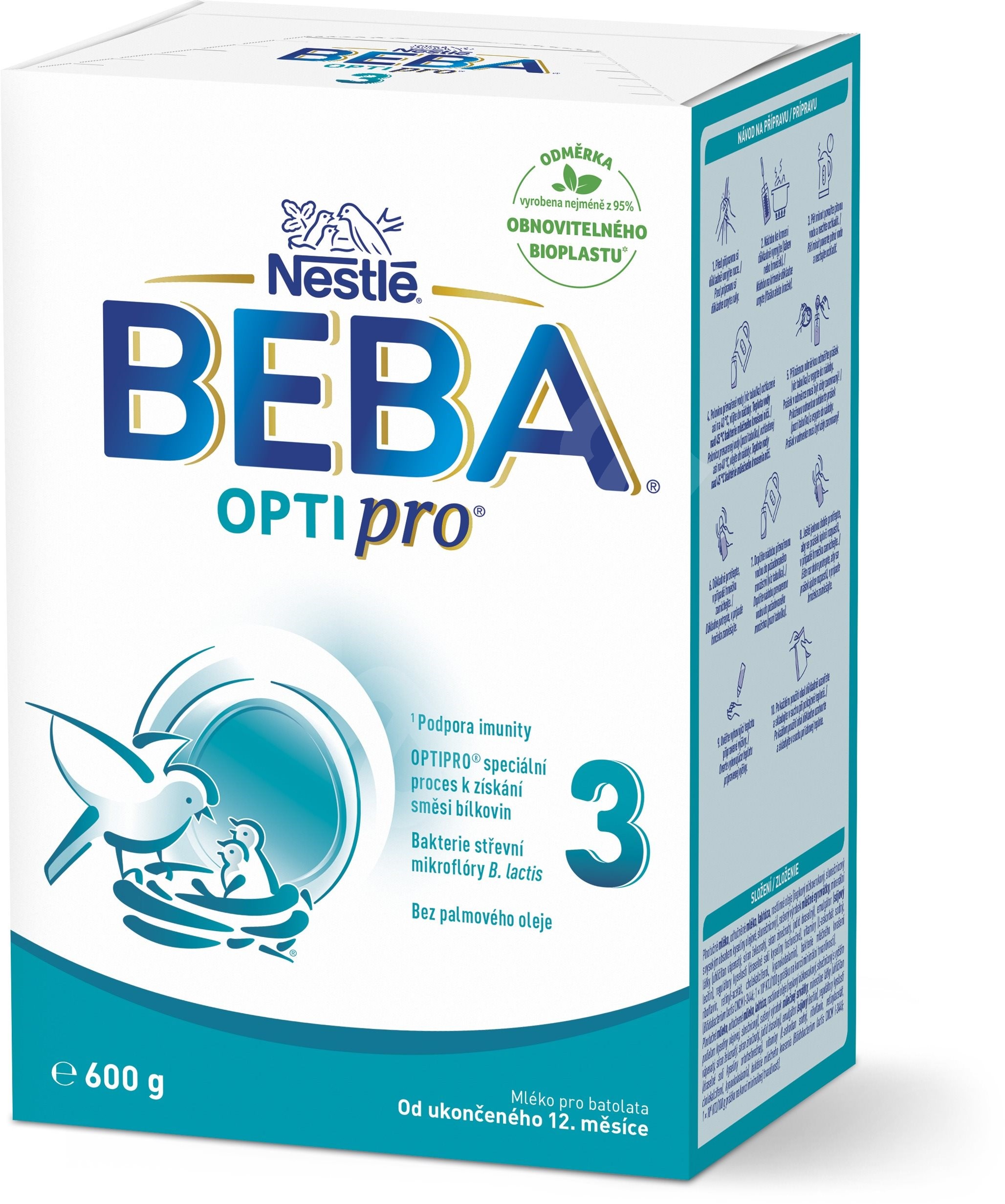 BEBA OPTIPRO 3 (6× 600 g) - Kojenecké mléko | Alza.cz