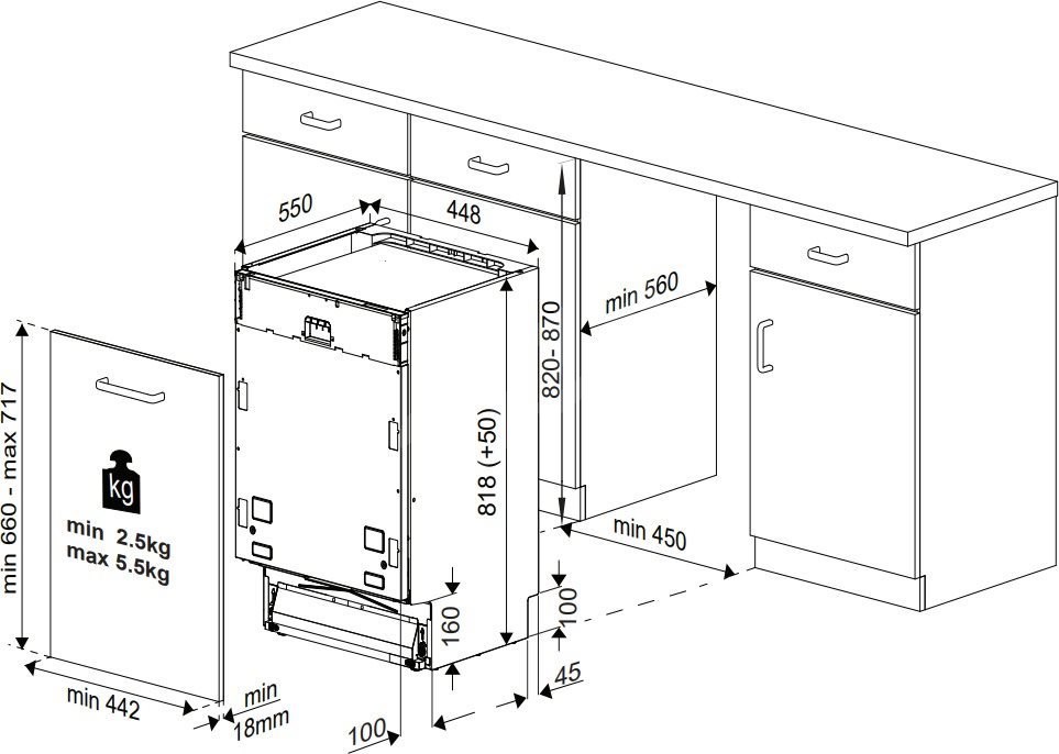 BEKO DIS35020 - Vestavná myčka úzká | Alza.cz