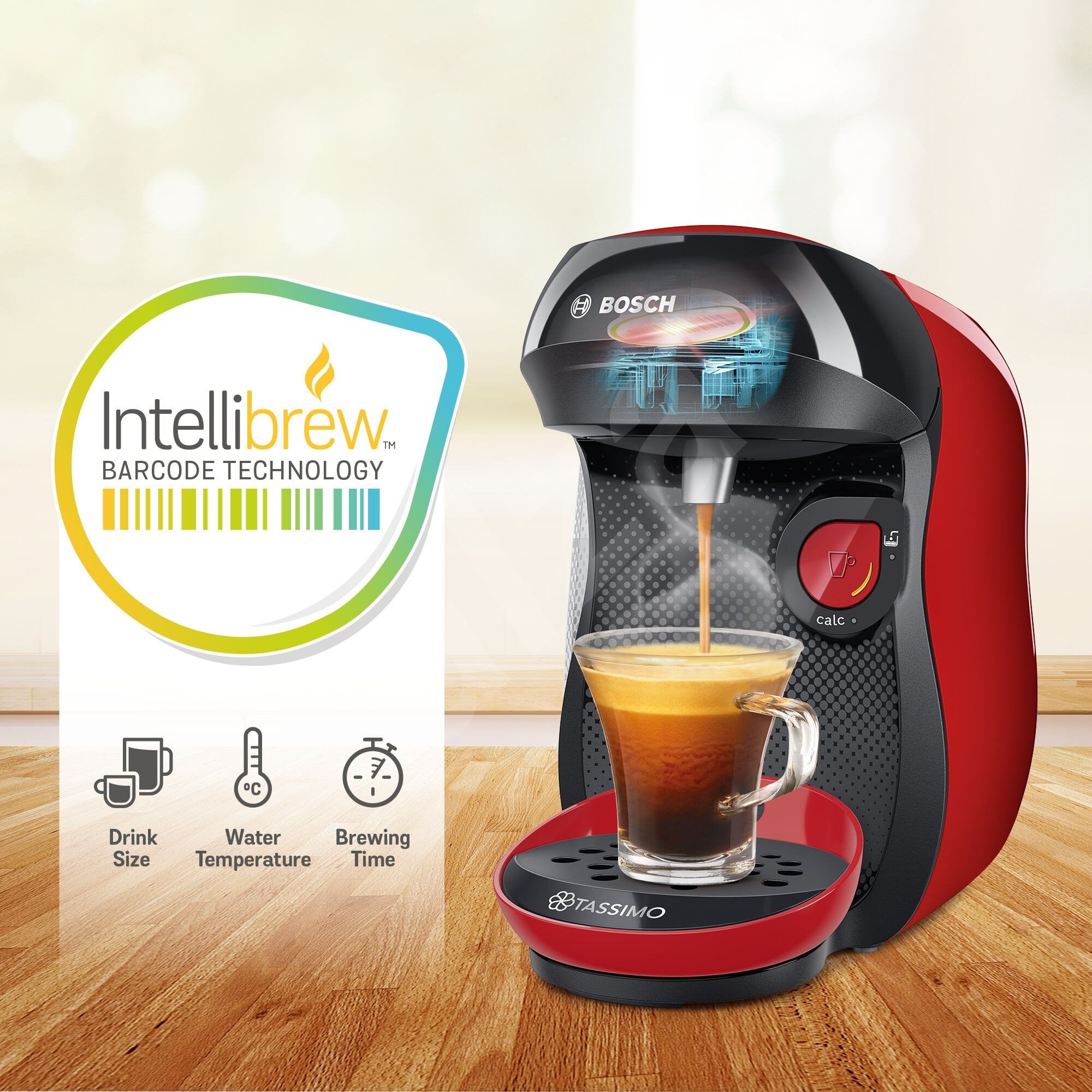 TASSIMO TAS1003 Happy - Kávovar na kapsle | Alza.cz