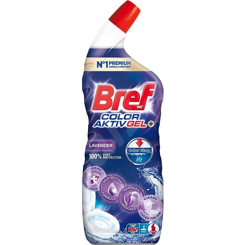 BREF Excellence Gel Lavender 700 ml - WC čistič | Alza.cz