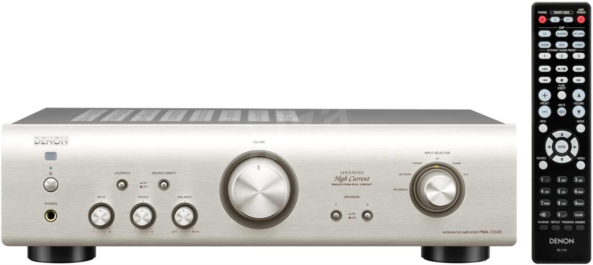 DENON PMA-720 AE silver + CD přehrávač DCD-720 AE silver - Set | Alza.cz