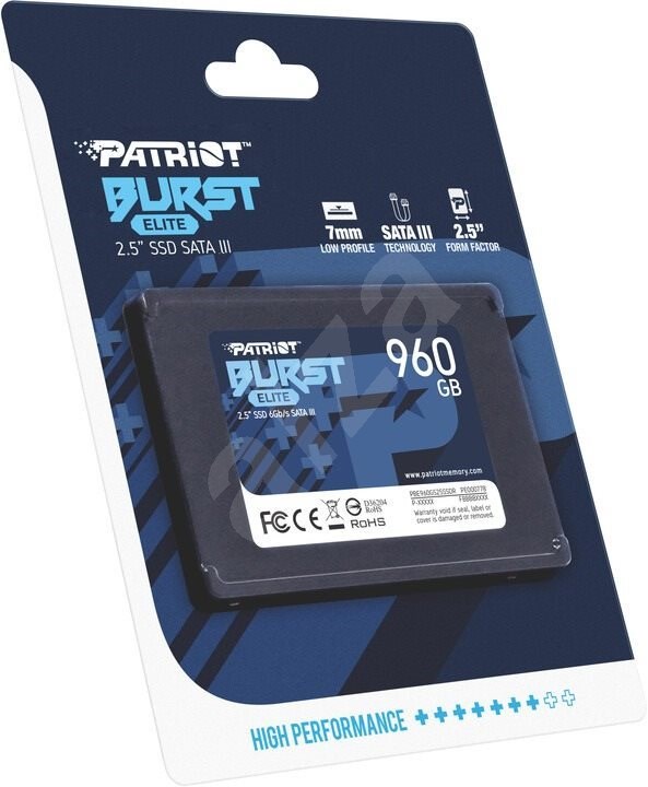 Patriot Burst Elite 960GB - SSD disk | Alza.cz