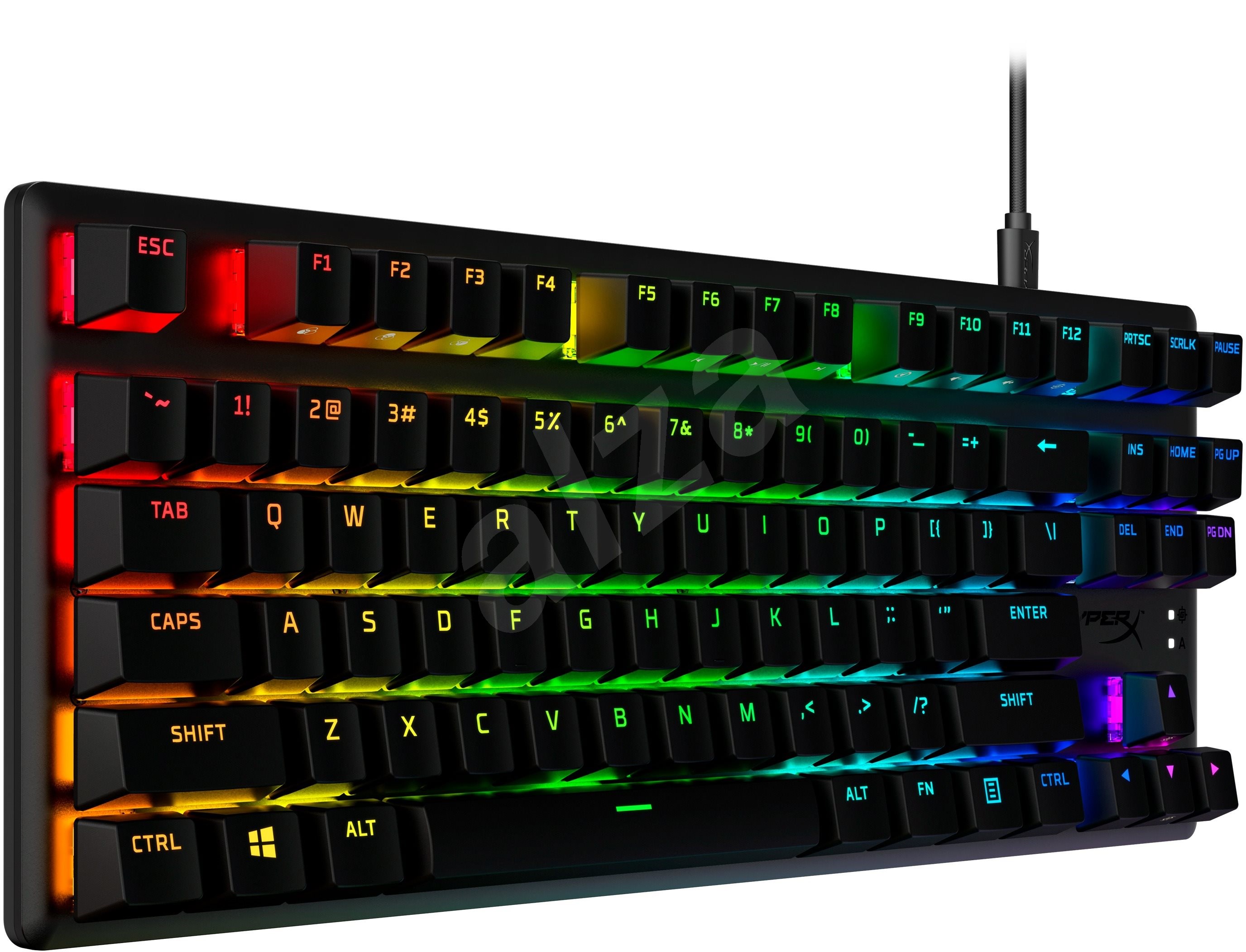 HyperX Alloy Origins Core PBT Aqua - US - Herní klávesnice | Alza.cz