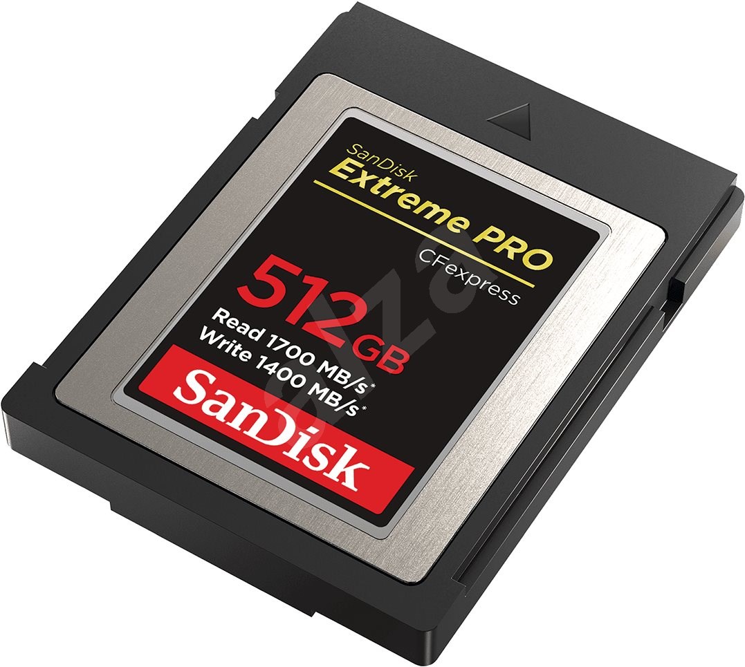 Sandisk Compact Flash Extreme PRO CF expres 512GB, Type B - Paměťová ...
