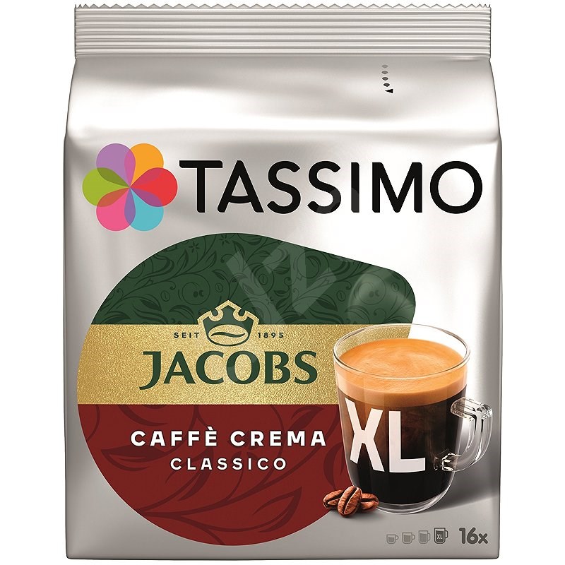 TASSIMO kapsle Jacobs Café Crema XL 16 nápojů - Kávové kapsle | Alza.cz