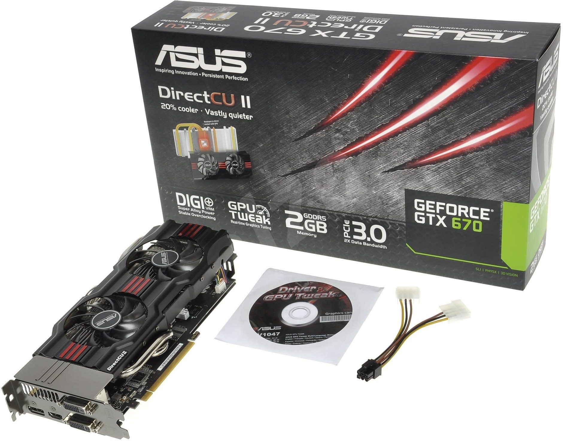 ASUS GTX670-DC2-2GD5 DirectCU II - Grafická karta | Alza.cz