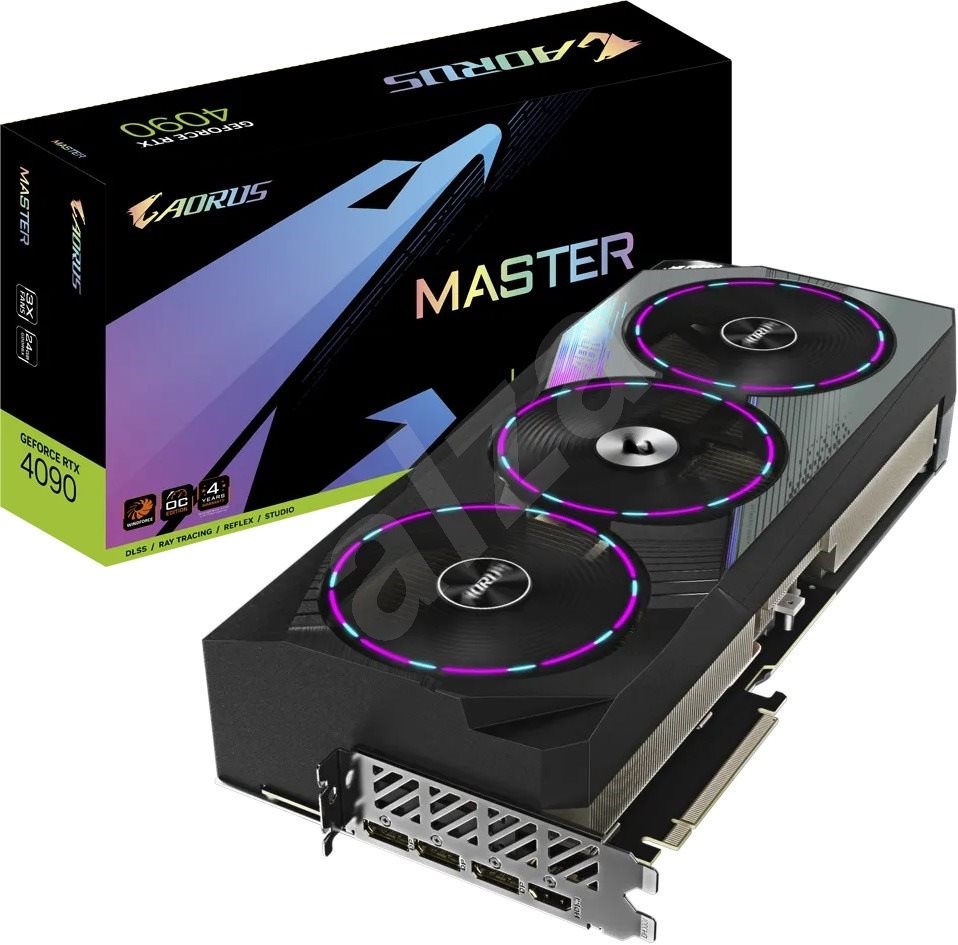 GIGABYTE AORUS GeForce RTX 4090 MASTER 24G - Grafická karta | Alza.cz