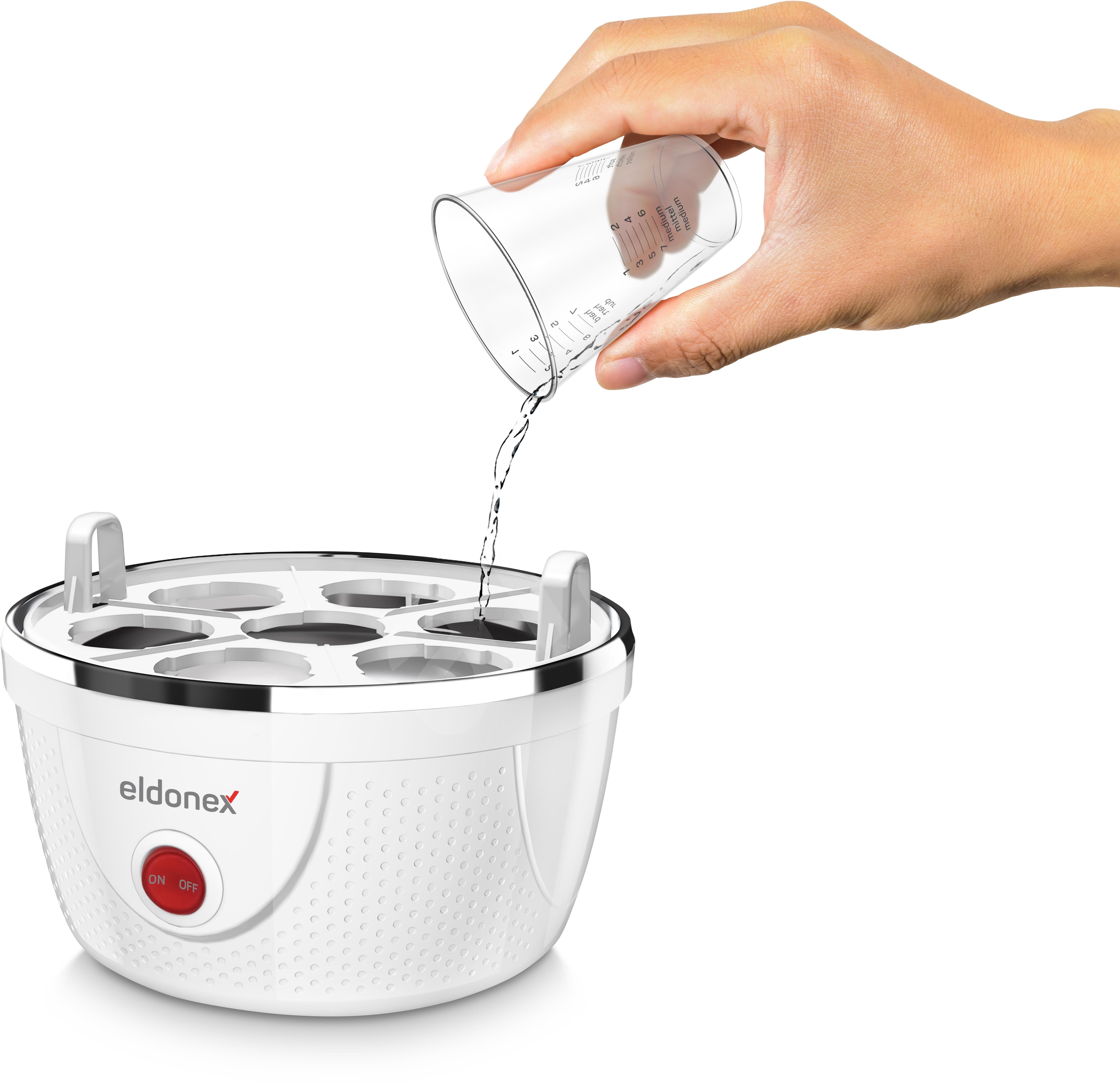 ELDONEX EggMaster vařič vajec, bílý za 399 Kč - Vařič vajec | Alza.cz