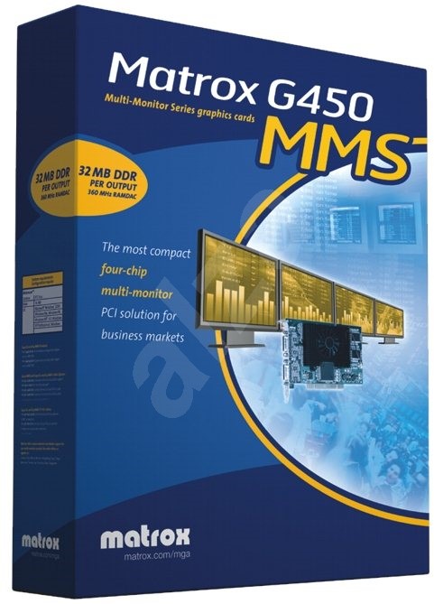 MATROX Millennium G450, MMS QUAD - Grafická karta | Alza.cz