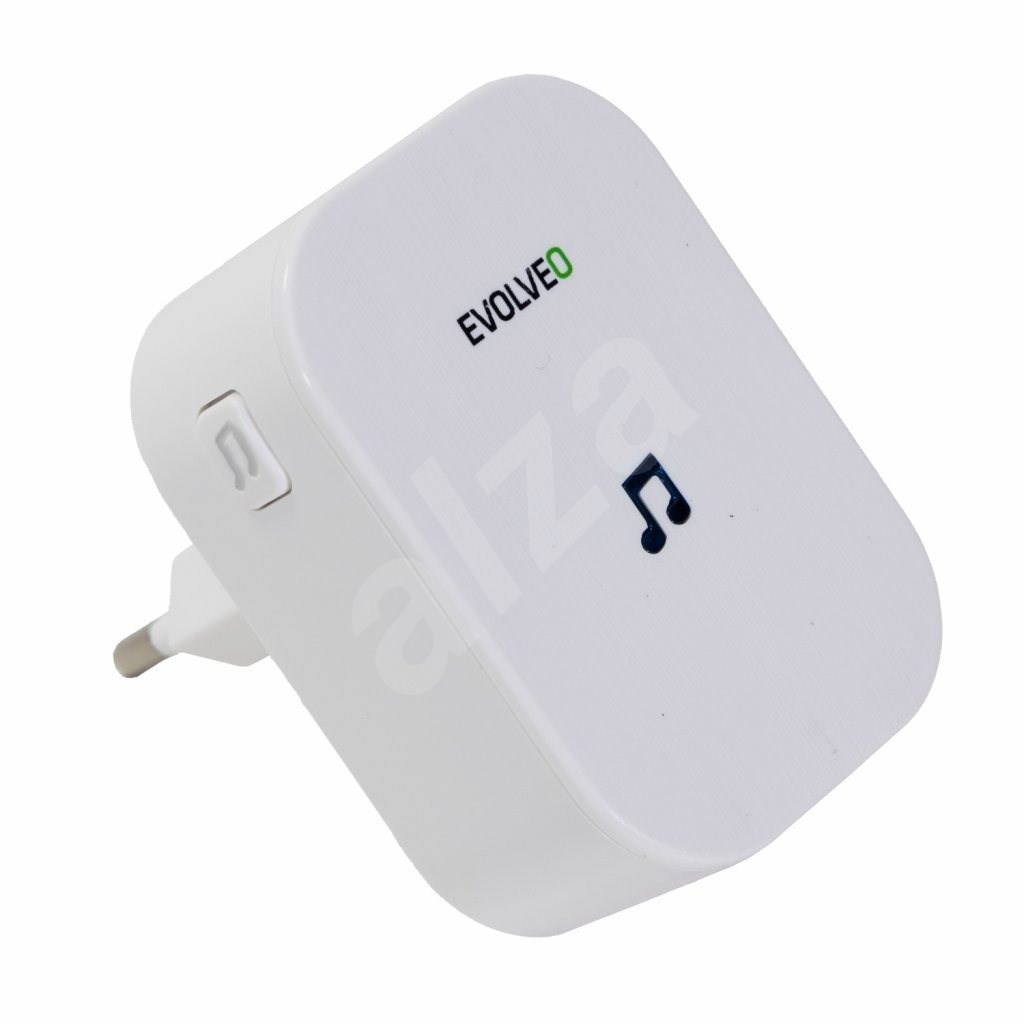 EVOLVEO Ringo DB2 - bezdrátový chytrý videozvonek + zvonek do zásuvky ...