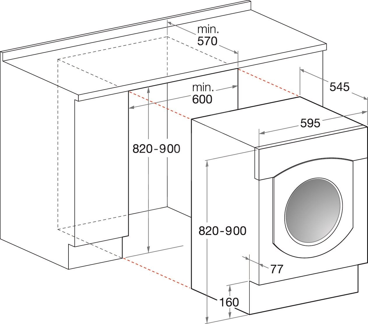 HOTPOINT-ARISTON BWMD 742 (EU) - Vestavná pračka | Alza.cz
