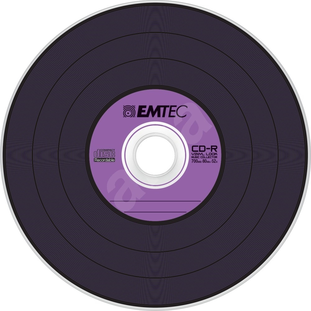 EMTEC CD-R Vinyl Look 10ks barevných v SLIM krabičce - Média | Alza.cz
