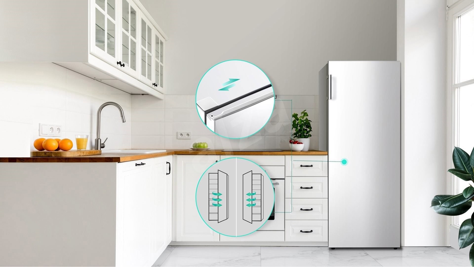 HISENSE RB390N4BCC - Lednice | Alza.cz