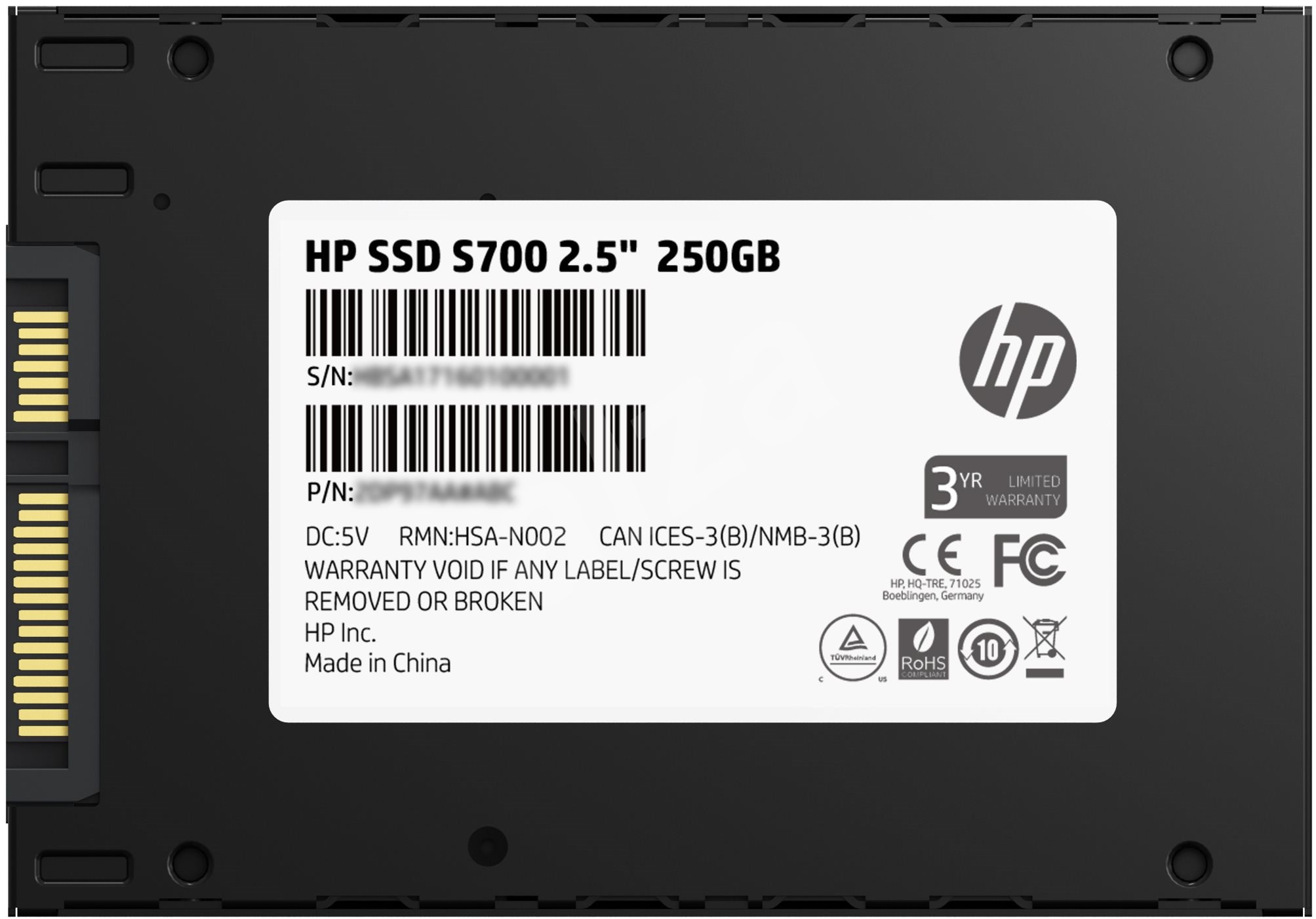 HP S700 250GB - SSD disk | Alza.cz