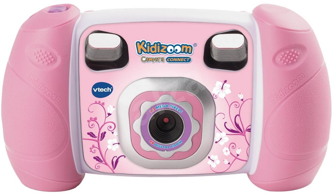 Vtech Kidizoom Connect - růžový dětský fotoaparát - Fotoaparát pro děti ...