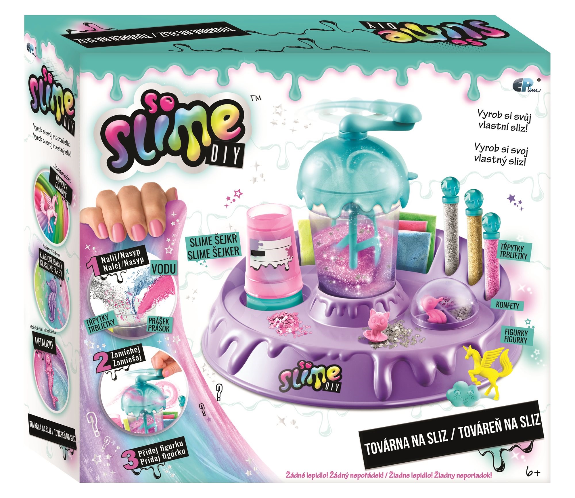 Slime továrna na sliz pro holky - Kreativní sada | Alza.cz