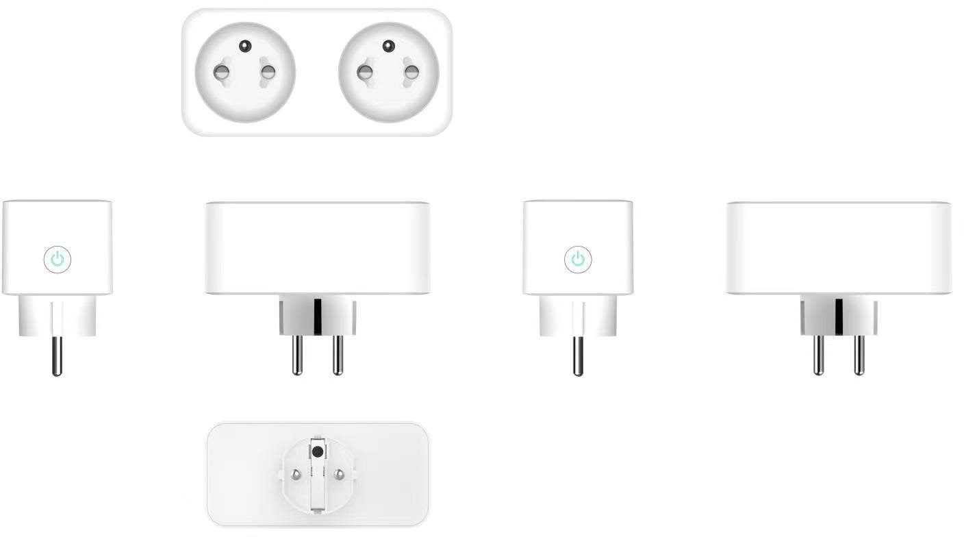 Immax NEO LITE Smart vnitřní dvojzásuvka, 16A, WiFi - Chytrá zásuvka ...