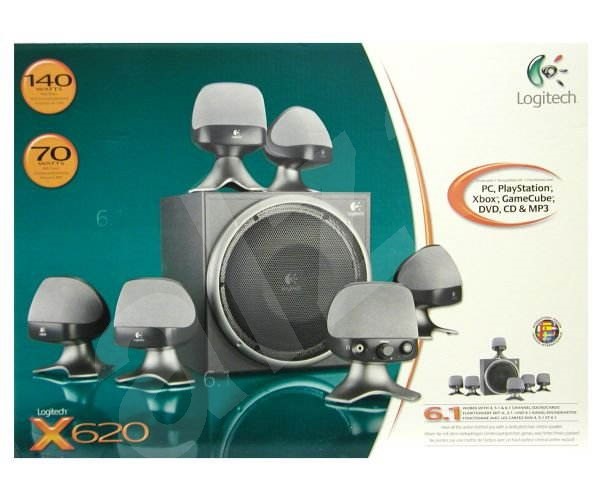 Logitech X-620 6.1 71W RMS - - | Alza.cz