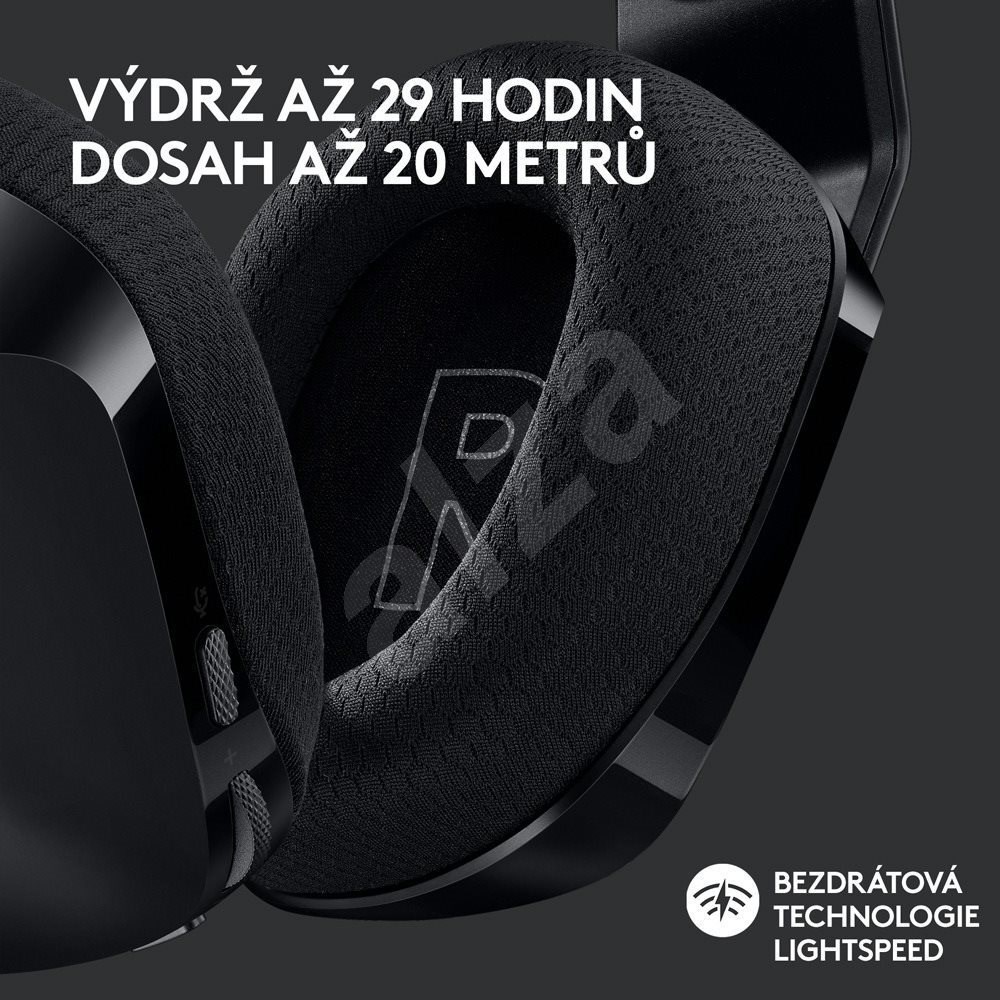 Logitech G733 LIGHTSPEED Black - Herní sluchátka | Alza.cz