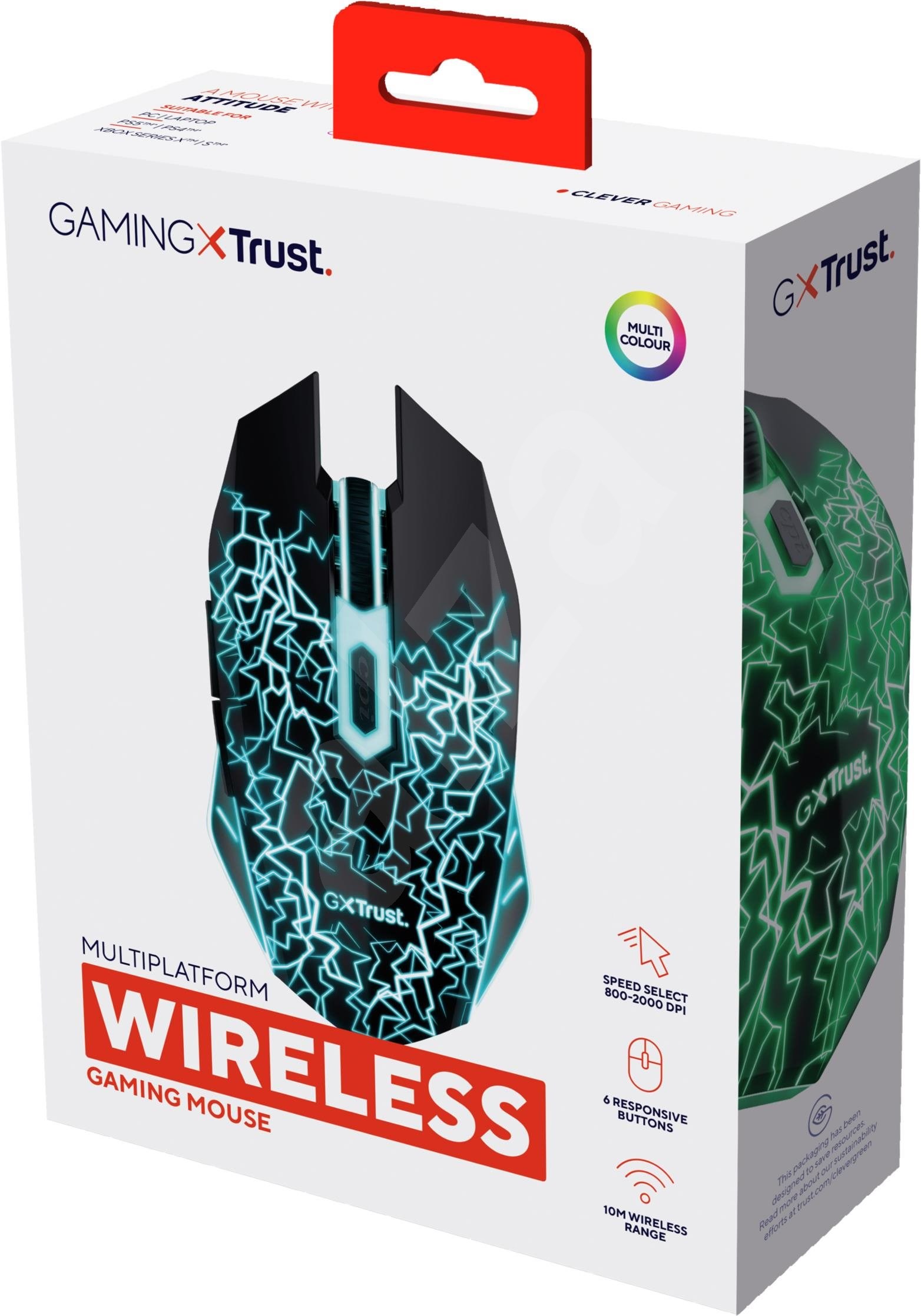 Trust BASICS Gaming Wireless Mouse - Herní myš | Alza.cz
