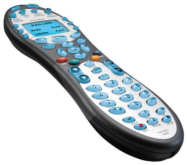 Logitech Harmony Remote 655, infračervené multifunkční dálkové ovládání ...