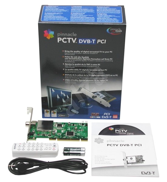Televizní karta Pinnacle PCTV DVB-T PCI 250i - Televizní tuner | Alza.cz