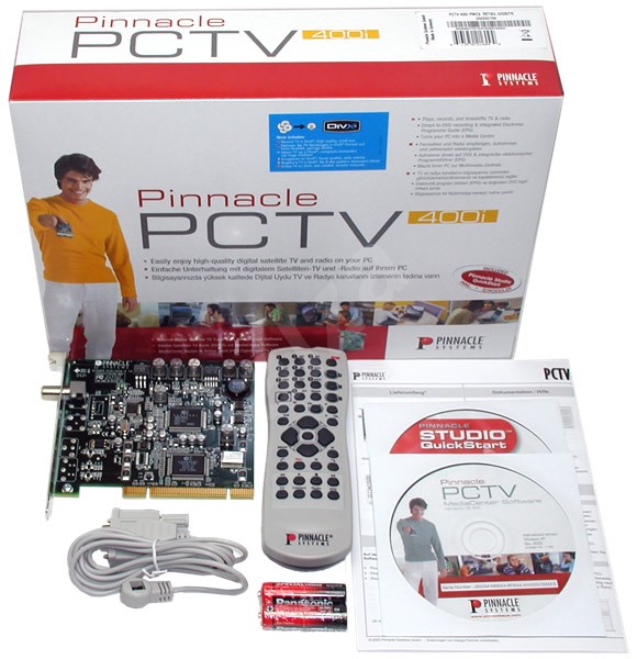 Pinnacle PCTV Sat Pro PCI 450i - DVB-S TV tuner (stereo), PCI karta ...