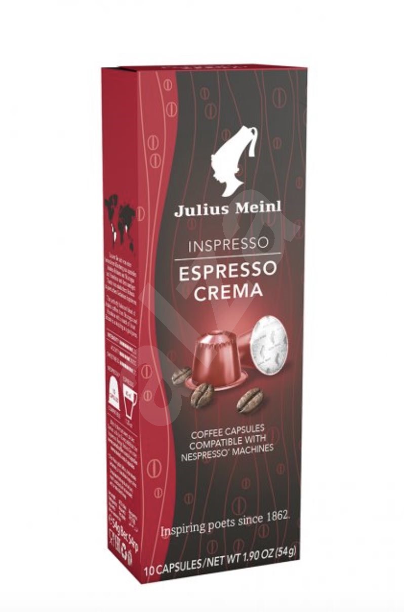 Julius Meinl Nespresso kapsle Espresso Crema (10x 5.4 g / box) - Kávové ...