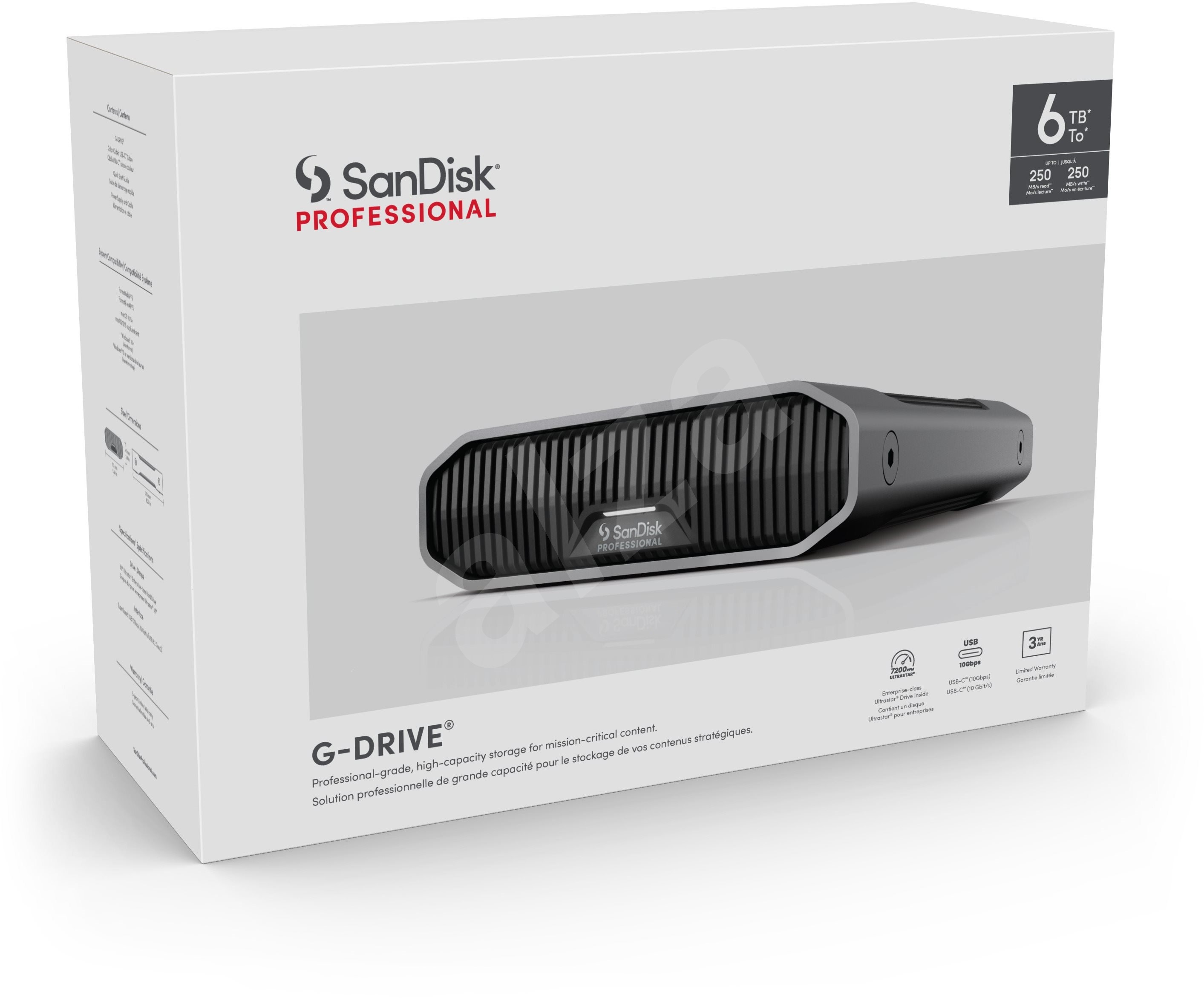 SanDisk Professional G-DRIVE 6TB (2022) - Externí disk | Alza.cz